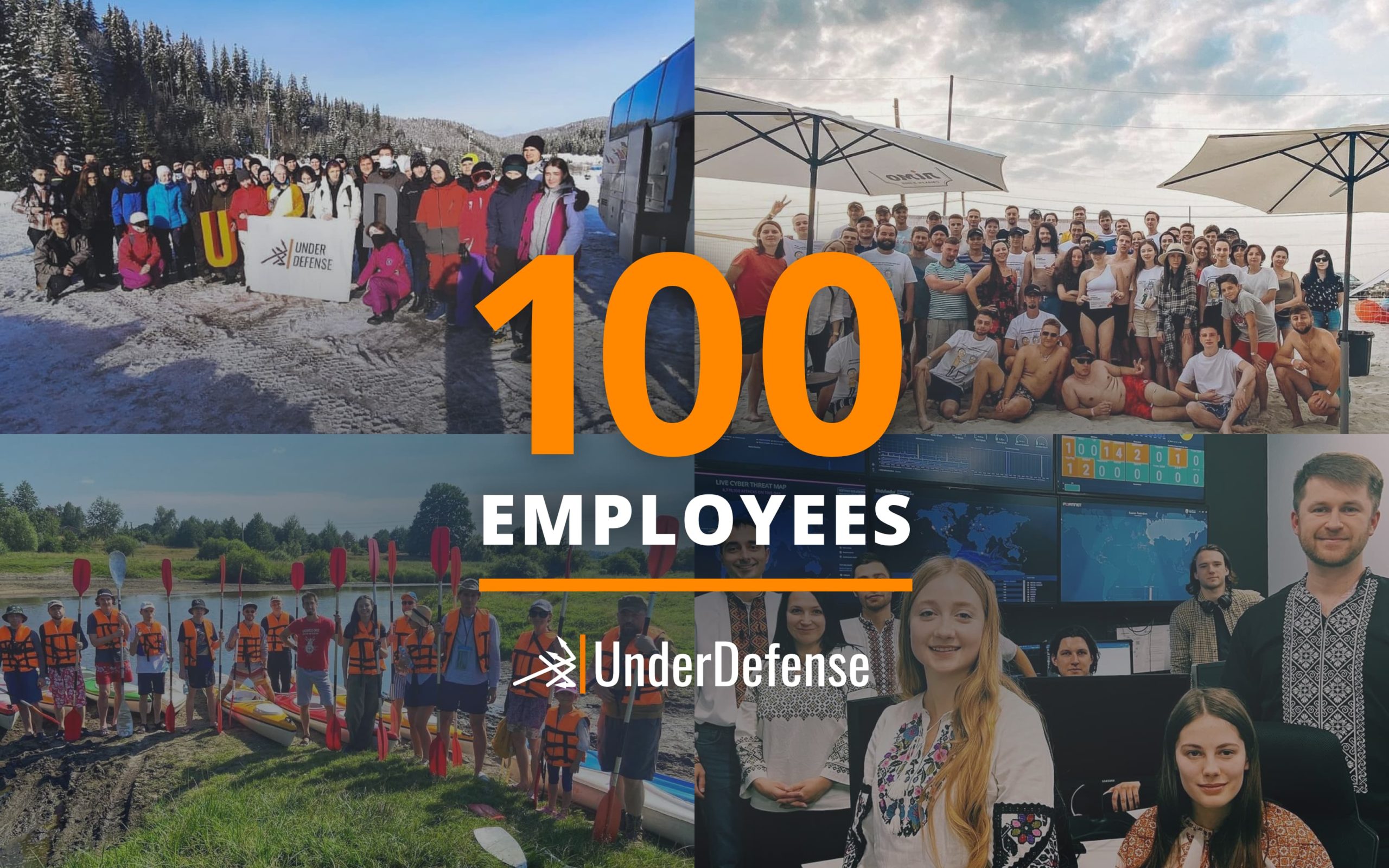 UnderDefense reaches the mark of 100 employees - UnderDefense