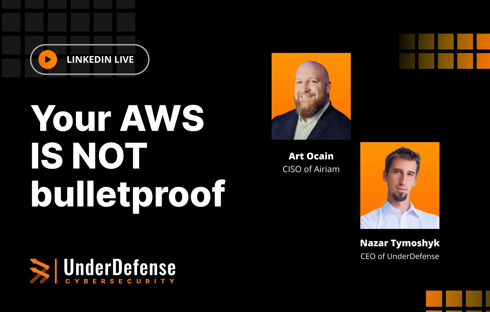 Episode 4: Cyber Resilience 201 — AWS Cloud Security - UnderDefense