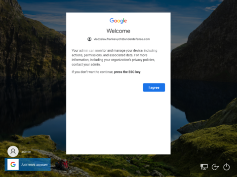 Google MDM for Windows for Device Management
