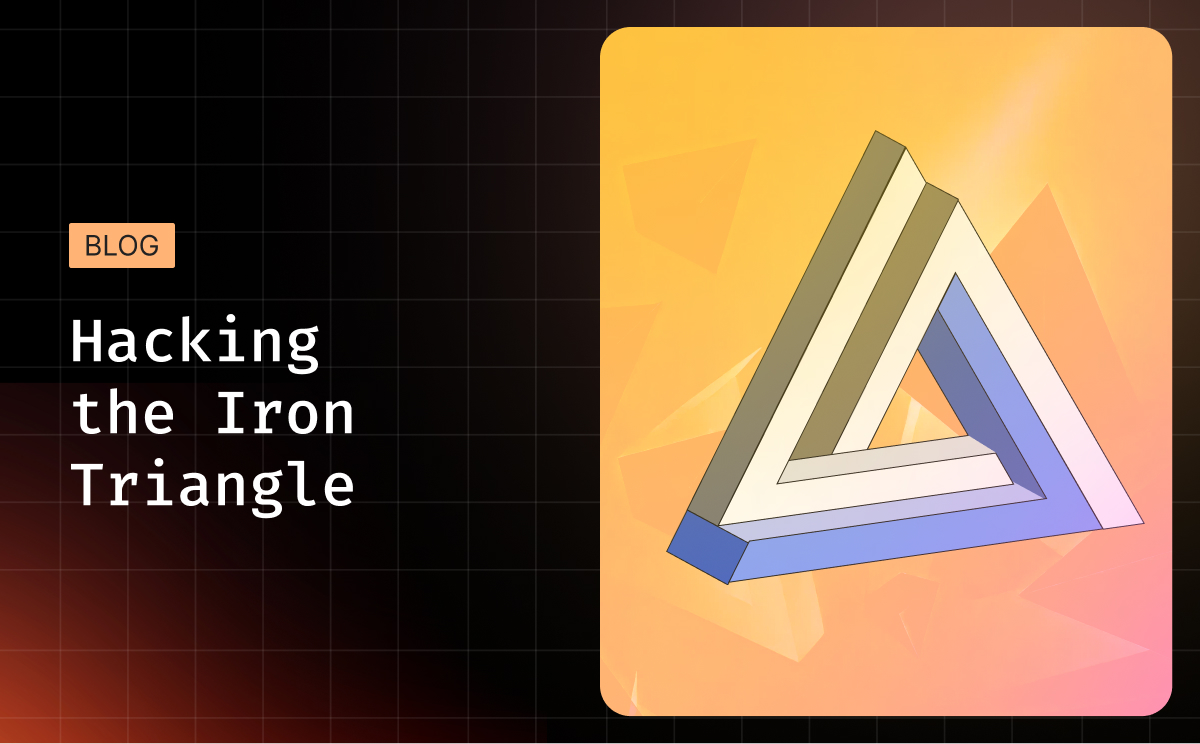 The Iron Triangle for SOC